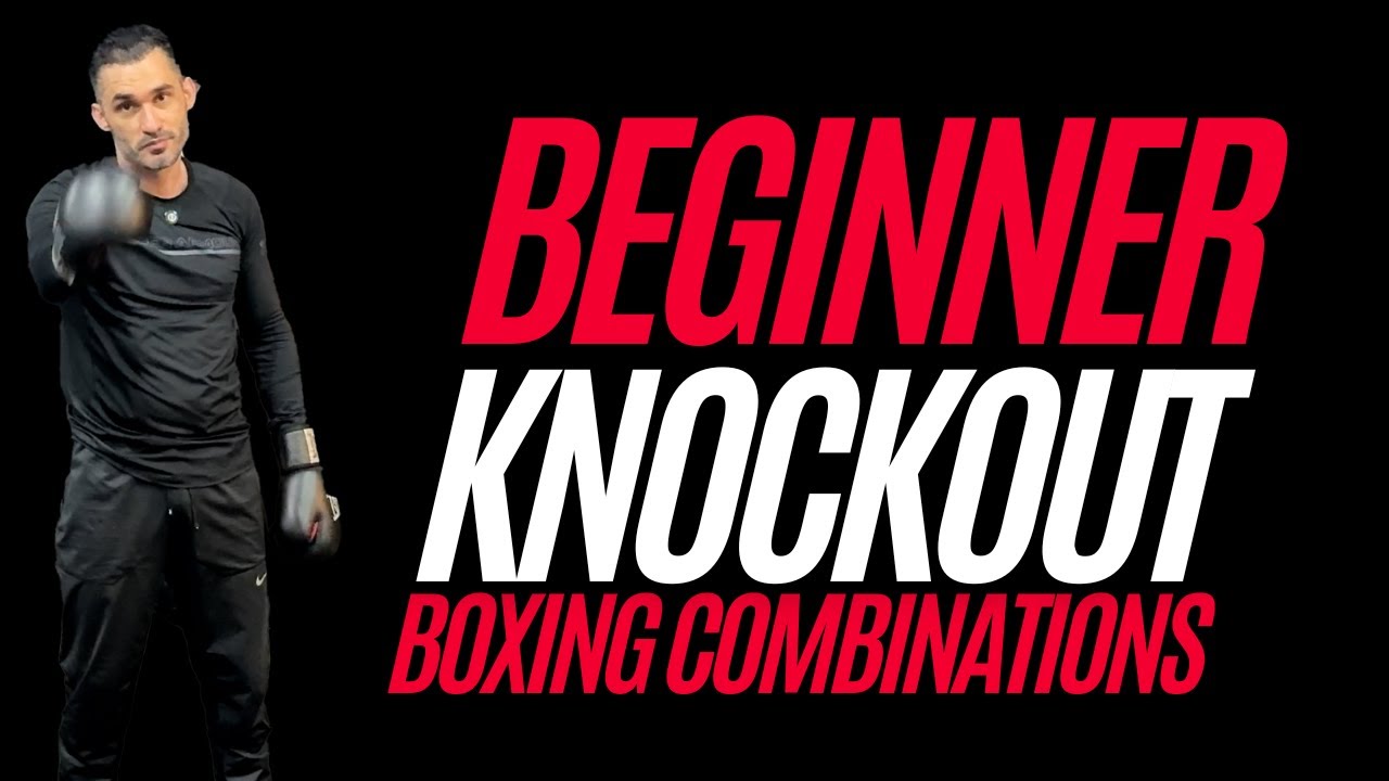 3 Beginner Knockout Boxing Combinations - OLD FIGHTS
