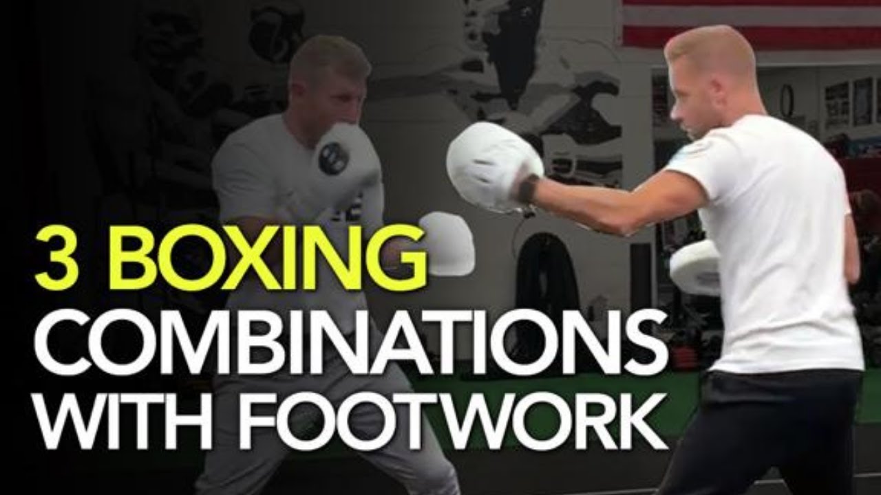 Top 3 BOXING Combinations with Footwork Drills - OLD FIGHTS