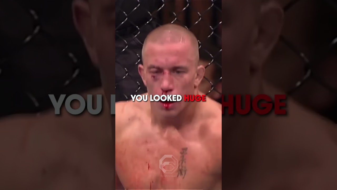 GSP on SIZE difference with Khabib #ufc #GSP #khabib #mma - OLD FIGHTS