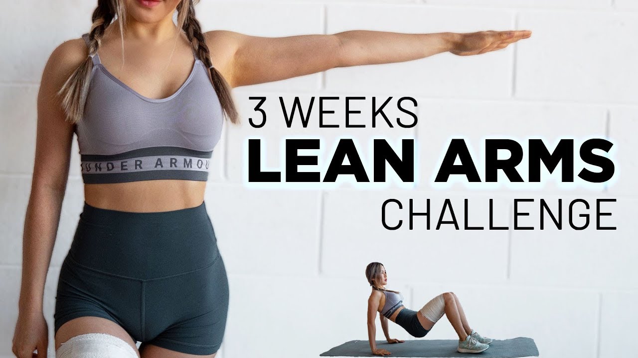 Lean Arms Workout Challenge | Lose Arm Fat (No Equipment) - OLD FIGHTS