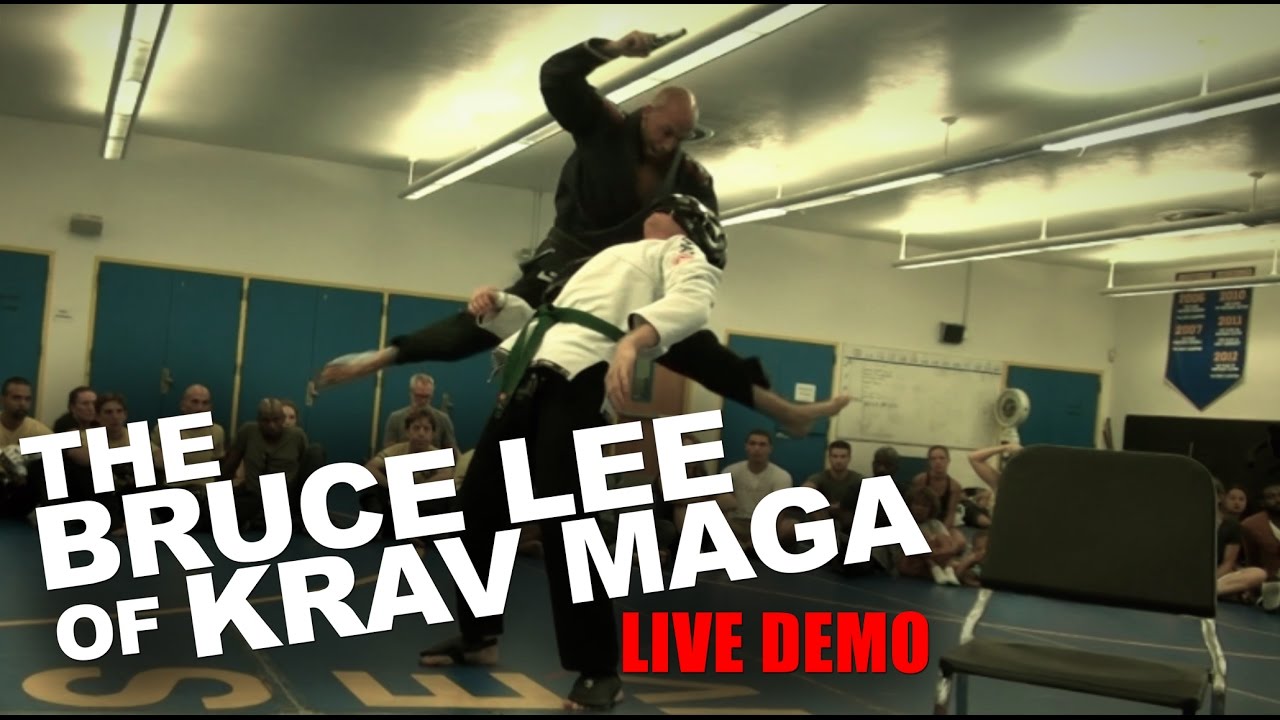 “The Bruce Lee of Krav Maga” Roy Elghanayan’s LIVE DEMO! - OLD FIGHTS