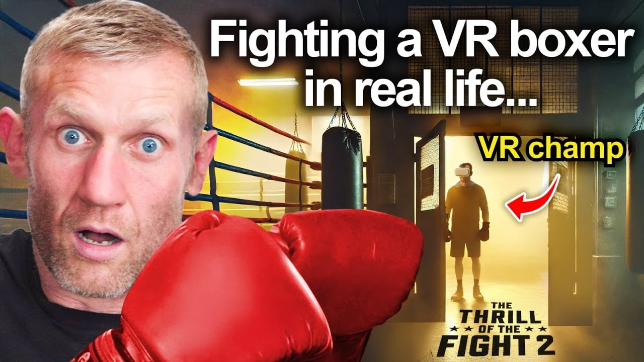 Olympic Boxer Faces VR boxing champ In REAL LIFE | Thrill of the Fight ...