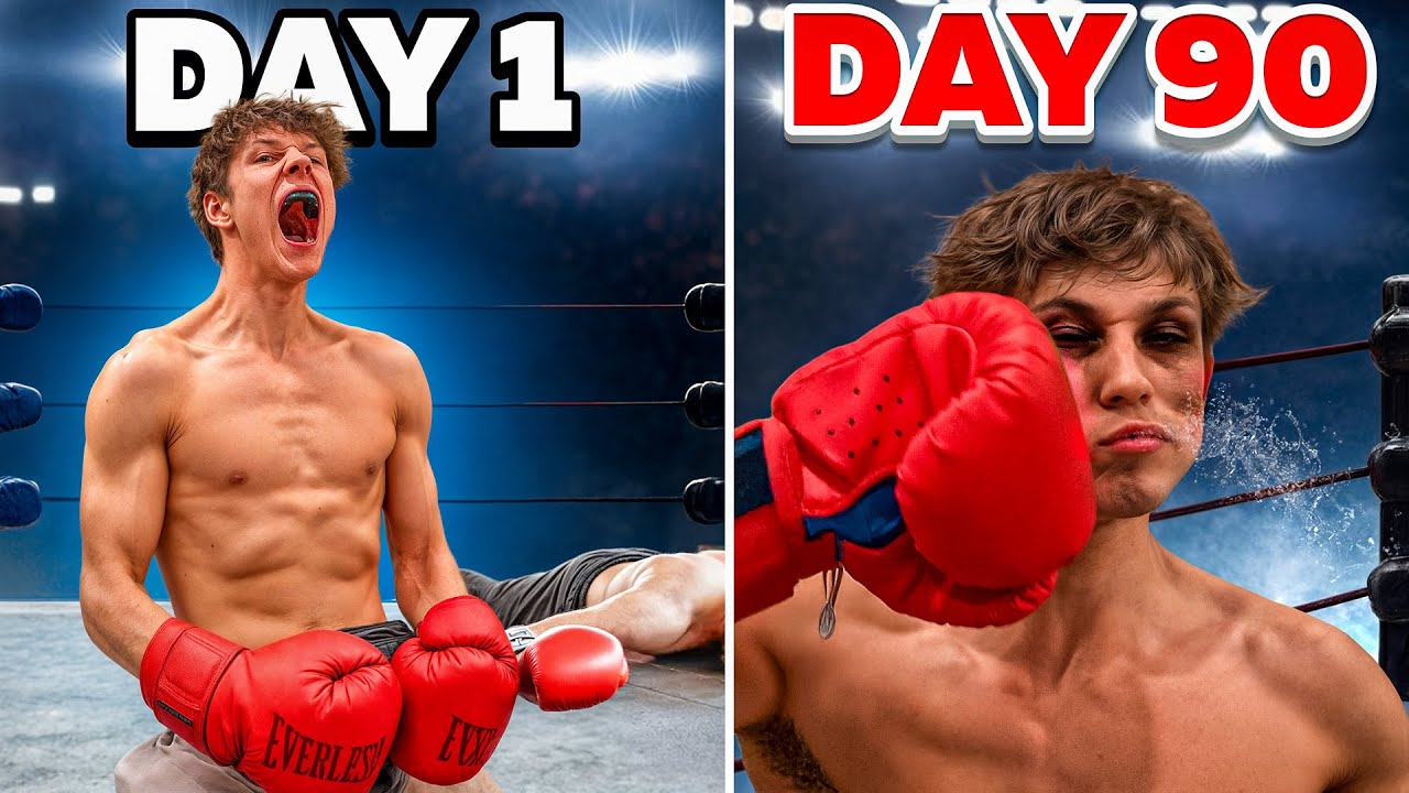 I Tried Boxing for 90 DAYS, It Changed My Life [Part 1] - OLD FIGHTS