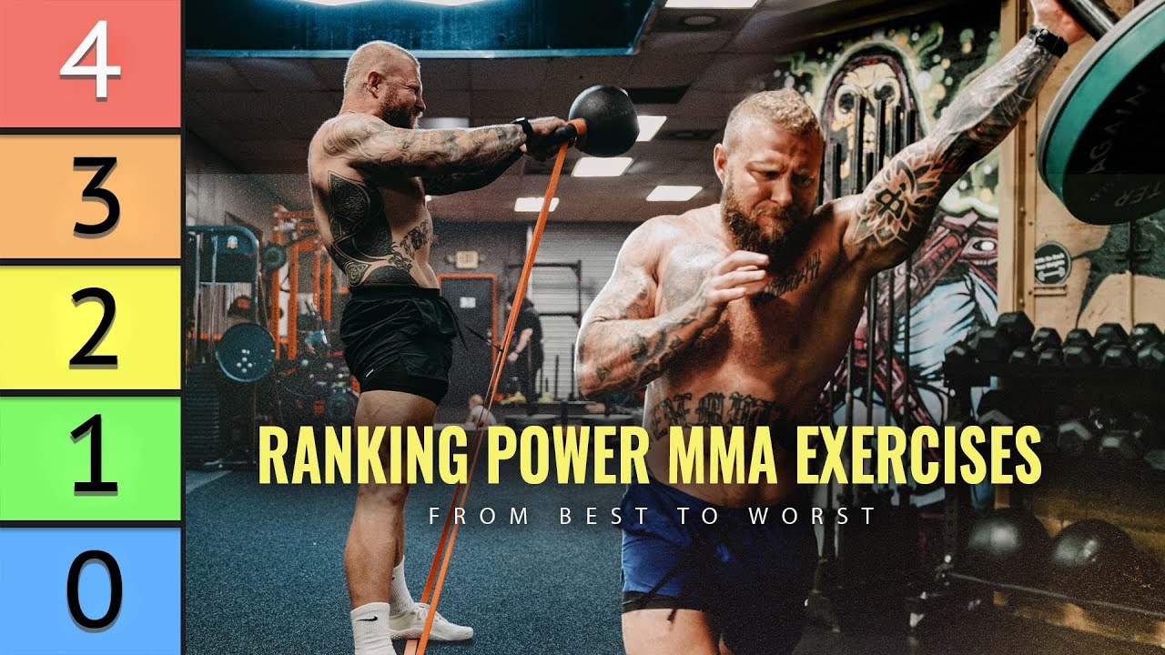 Ranking the Top MMA Power Exercises from BEST to WORST! - OLD FIGHTS