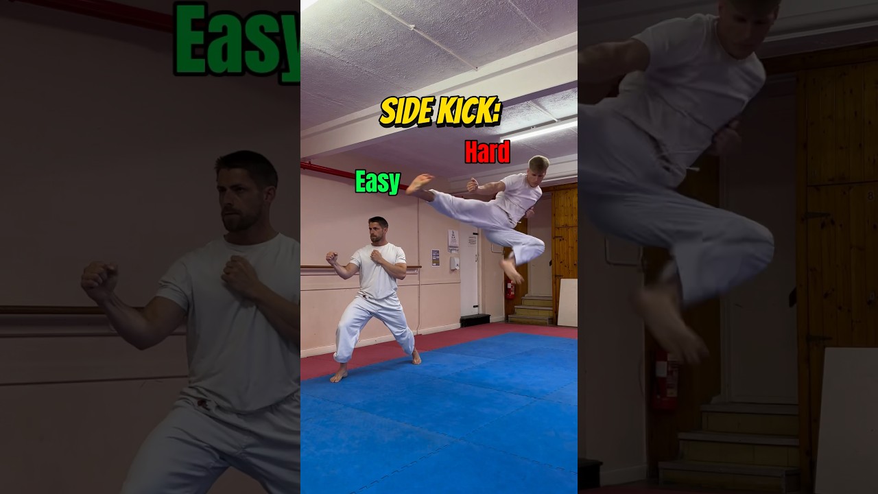 Easy VS Hard Kicks - OLD FIGHTS