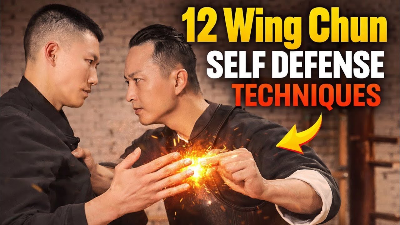 12 Wing Chun Self Defense Techniques Martial Arts Instruction - OLD FIGHTS