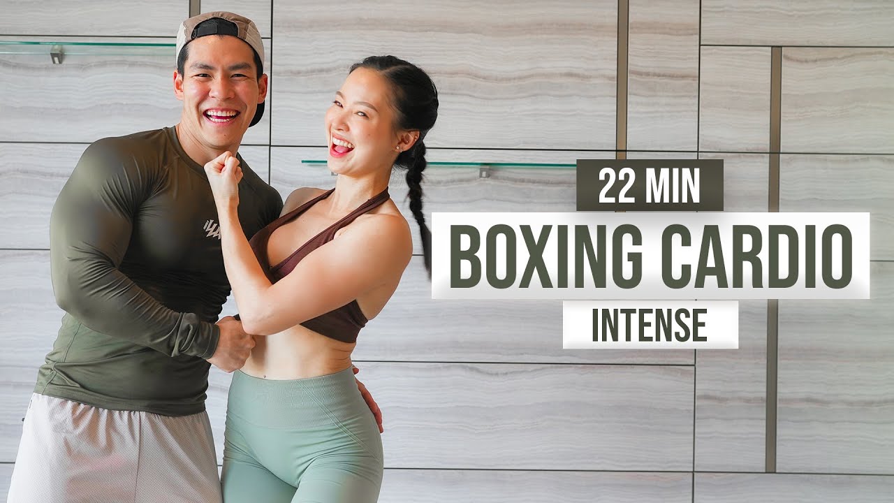 22 MIN BOXING CARDIO WORKOUT | no repeats | no equipment - OLD FIGHTS