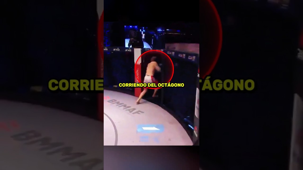 Salió CORRIENDO de la Pelea PERO…🤣🥊#mma - OLD FIGHTS