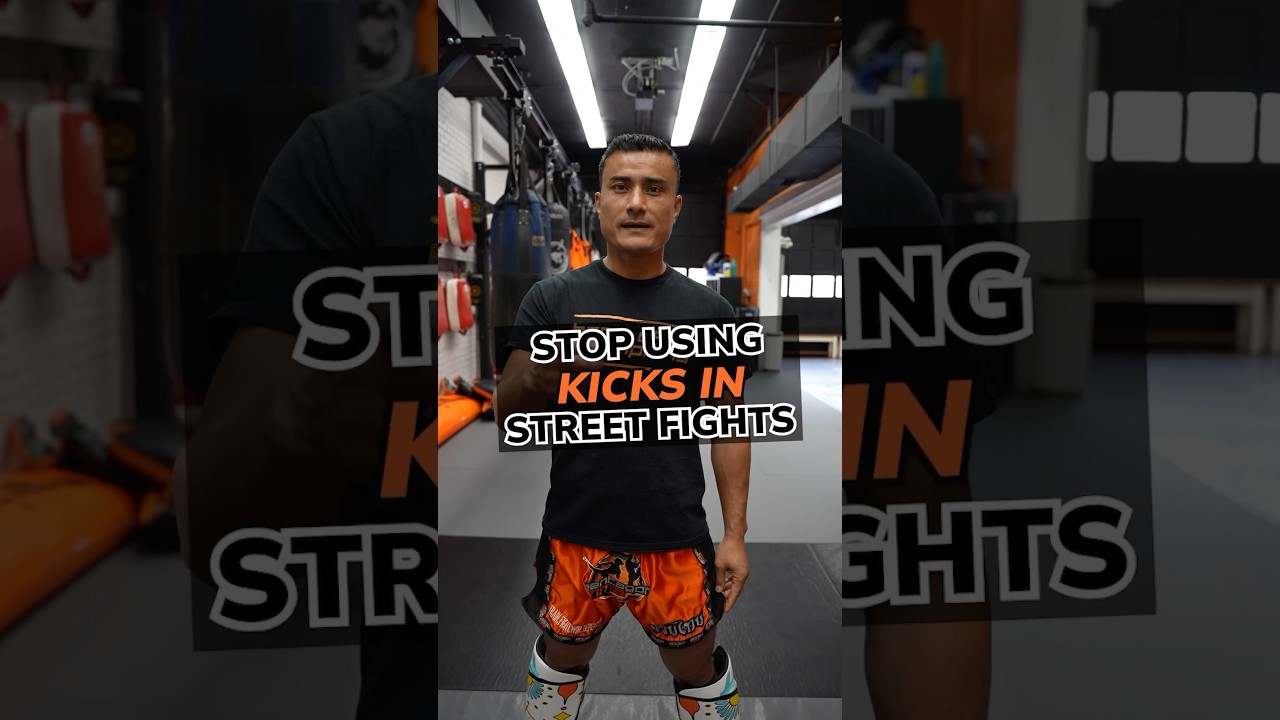 STOP using kicks like this on street fights!! #muaythai #mma # ...
